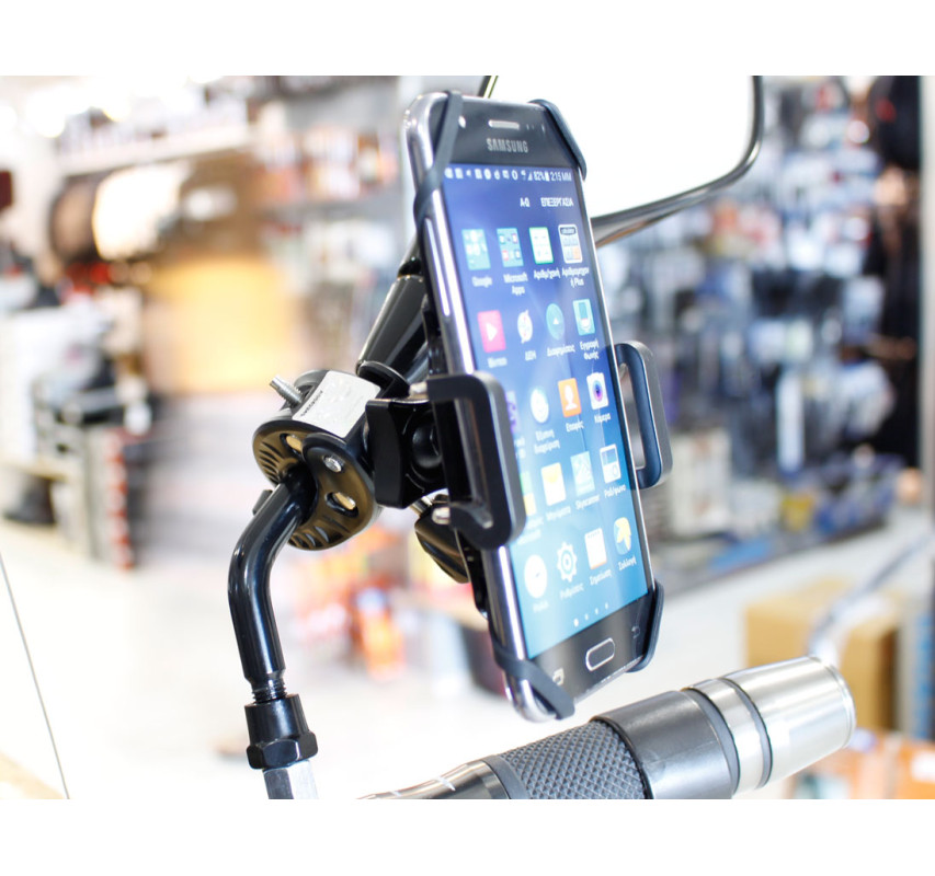 ΜΕΤΑΛΛΙΚΗ ΒΑΣΗ ΚΙΝΗΤΟΥ ΓΙΑ SCOOTER ΣΤΟ ΚΑΘΡΕΠΤΗ ΟΕΜ CLIP-220 :: Toofast